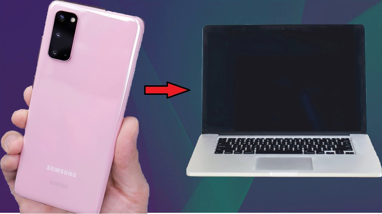 How to projection Samsung mobile screen on pc - YouTube