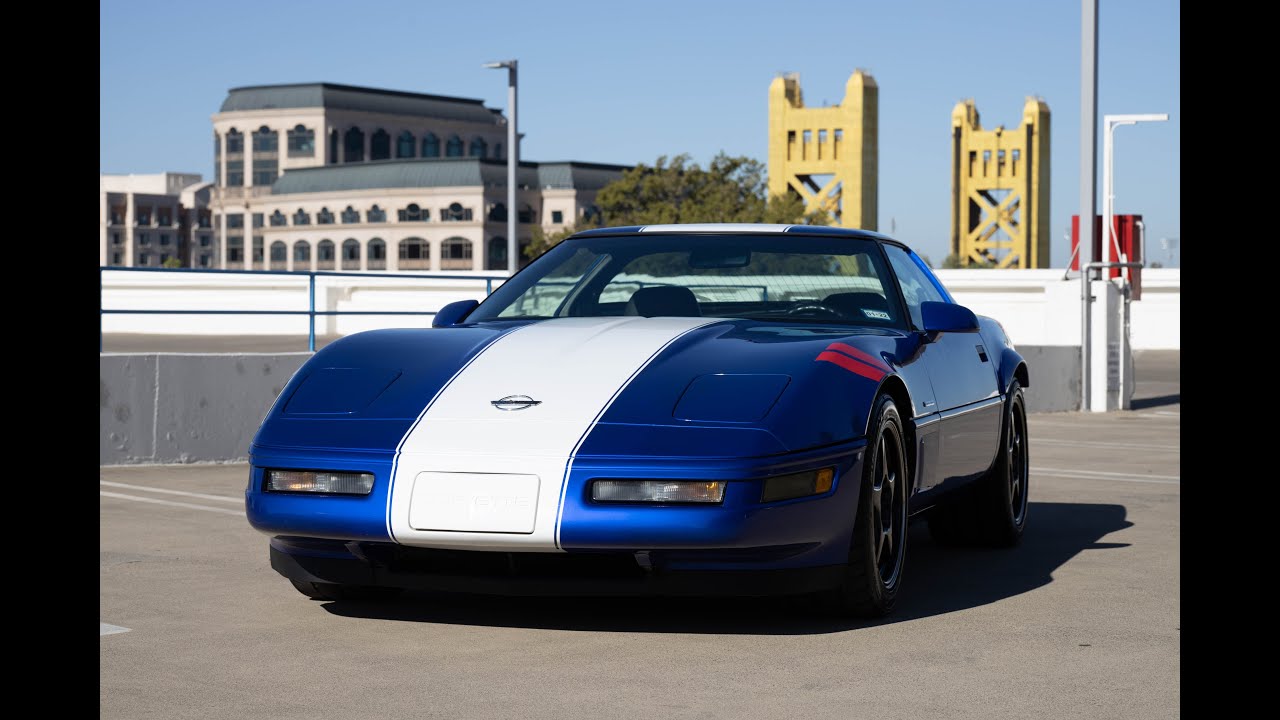 1996 C4 Corvette Grandsport Driving - YouTube