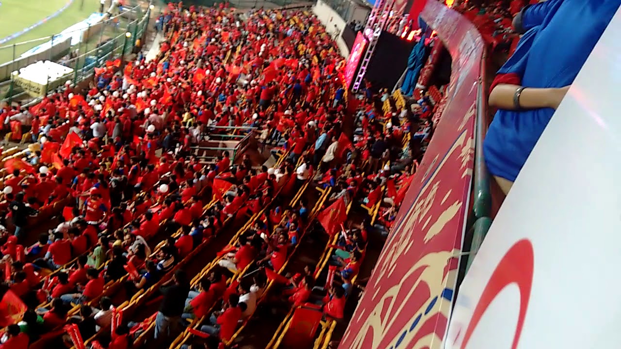 RCB crowd - YouTube
