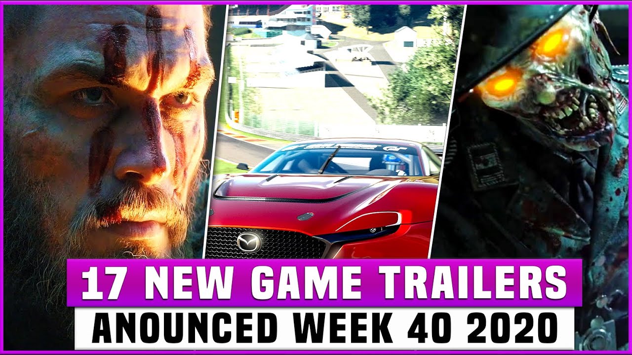 17 New Game Trailers Released week 40 (PS5 ,XBOXONE, SERIESX , PC ...