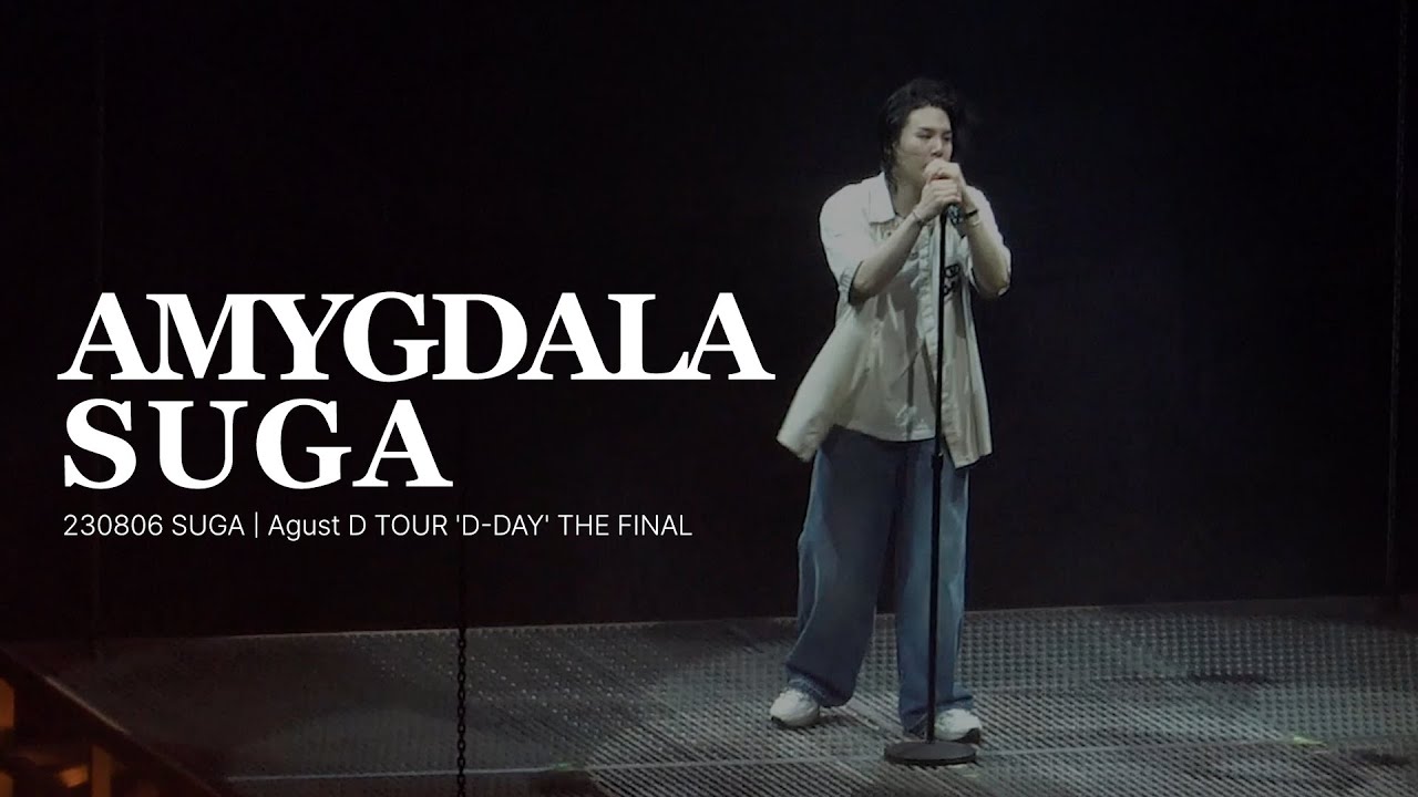 [ SUGA ] 230806 4K 'AMYGDALA' SUGA | Agust D TOUR 'D-DAY' THE FINAL ...