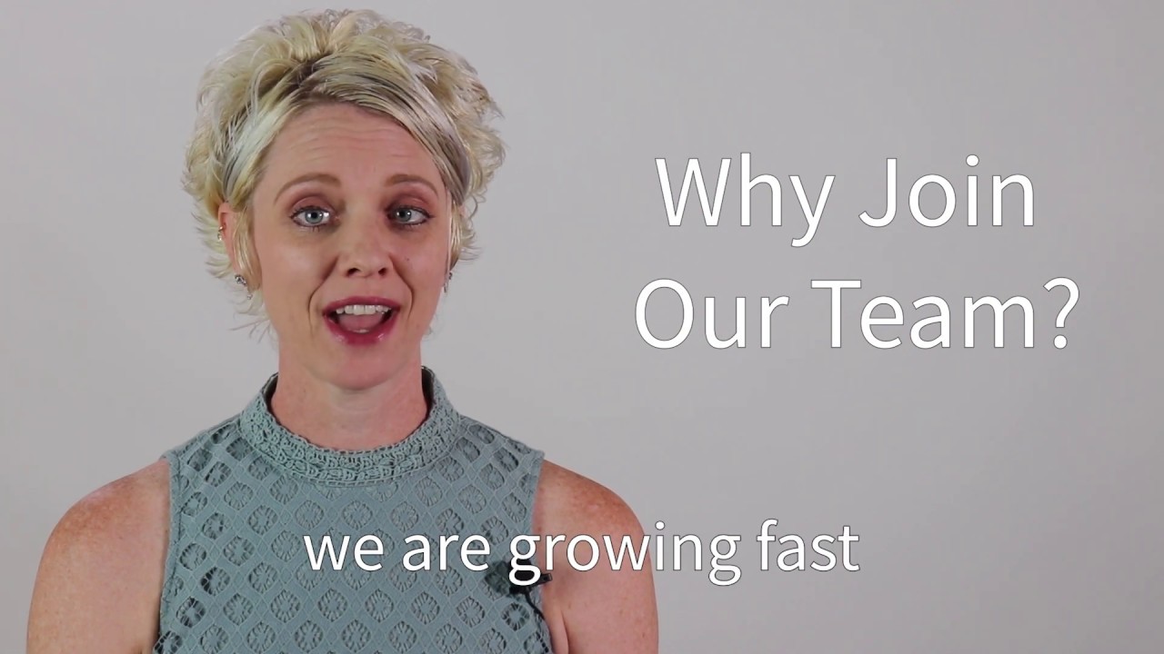Why Join Our Team? - YouTube