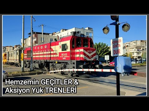 HEMZEMİN GEÇİTLER & AKSİYON YÜK TRENLERİ 3 | LEVEL CROSSINGS & ACTION FREIGHT TRAINS 3 | DİYARBAKIR