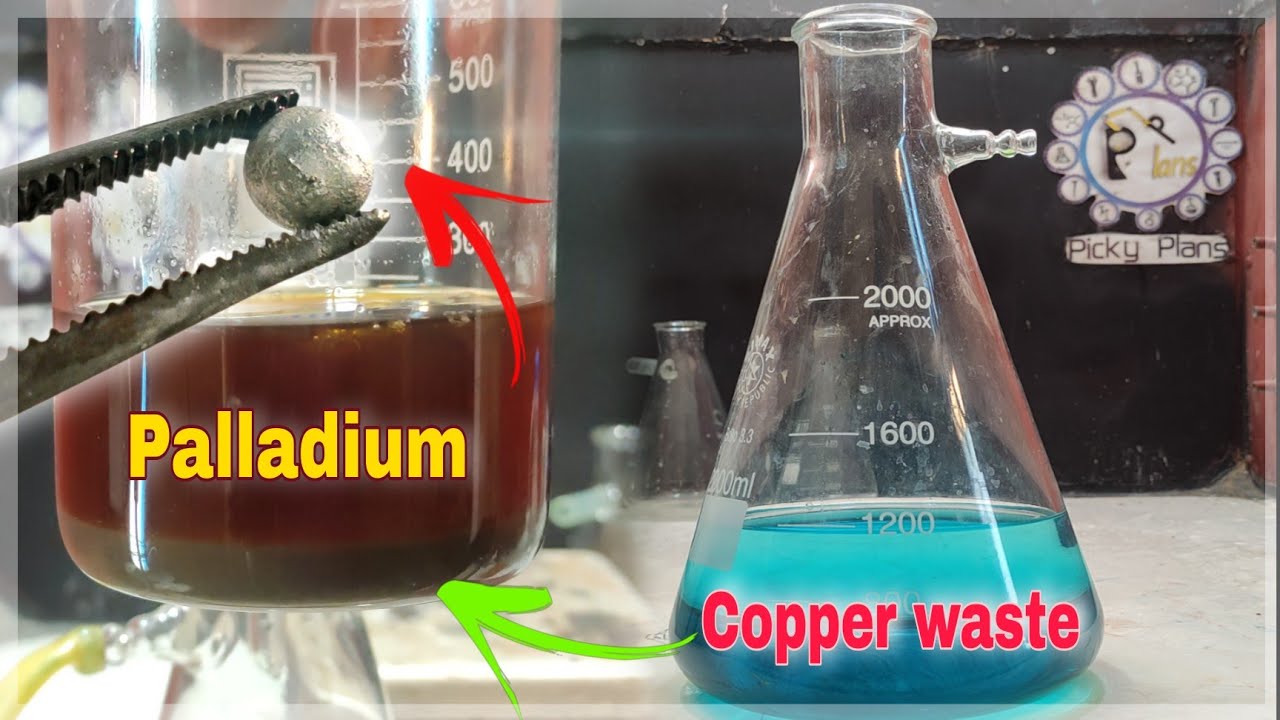 Palladium recovery from Copper waste solution | Stockpot processing for ...