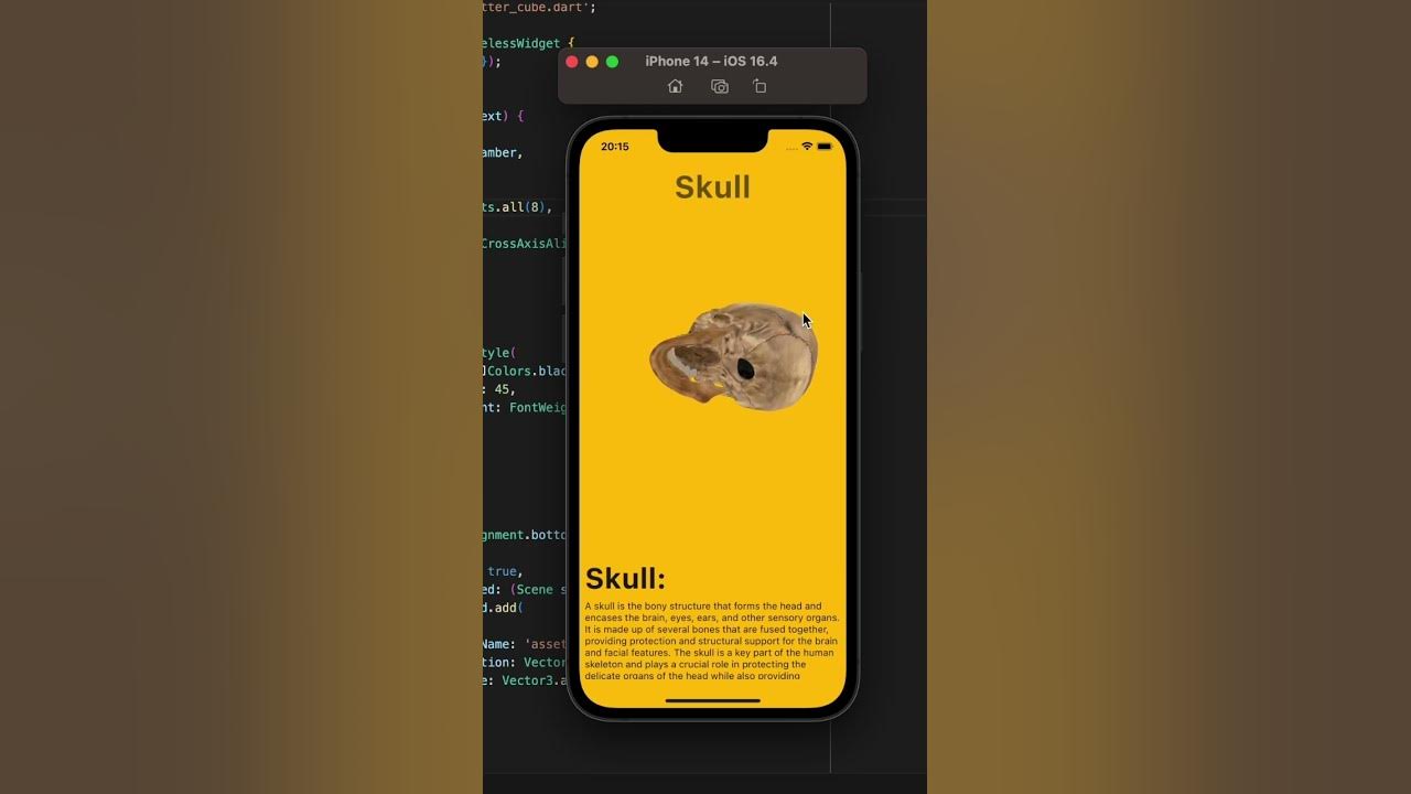 Viewing 3d Objects In Flutter Androiddeveloper Flutterui Android Flutter Flutterdeveloper