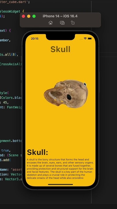 Viewing 3d Objects In Flutter Androiddeveloper Flutterui Android Flutter Flutterdeveloper