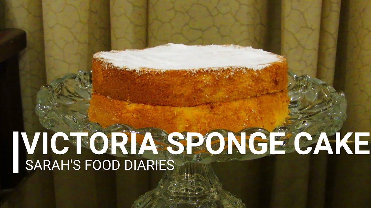 Basic Victoria Sponge Cake | Vanilla Sponge Cake with Jam Filling - YouTube