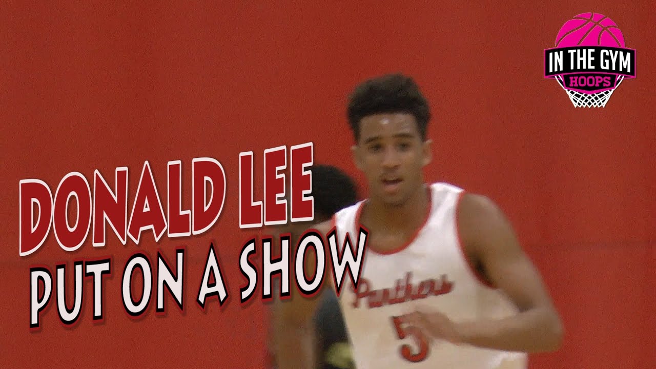 Donald Lee PUTS ON A SHOW AND MAKES A NAME FOR HIMSELF at INTHEGYMHOOPS ...