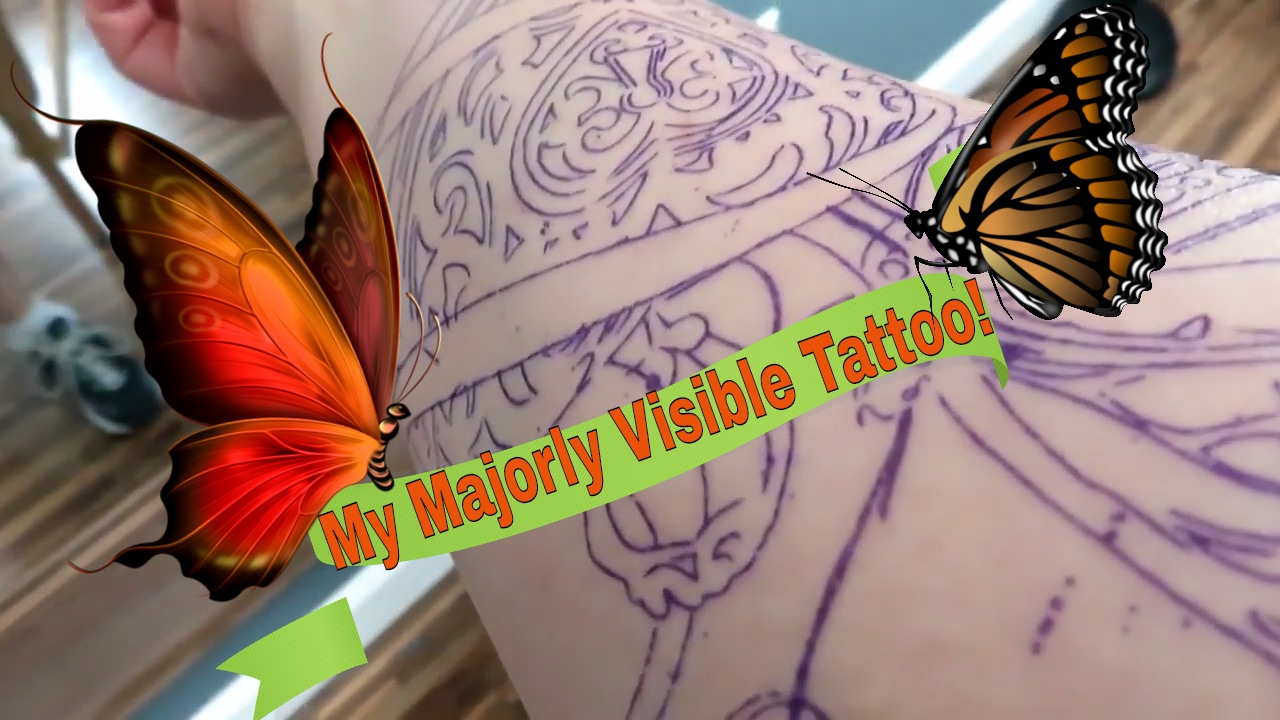First Majorly Visible Tattoo (1) - YouTube
