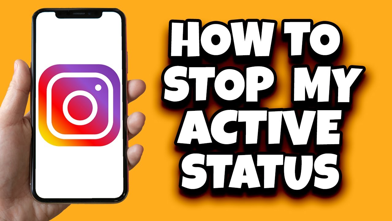 How To Disable Your Active Status On Instagram (New Updates) - YouTube