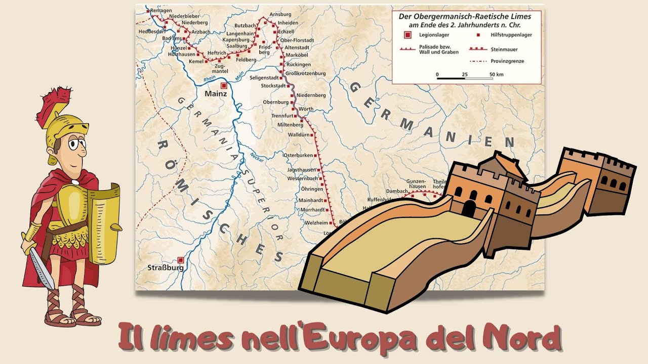 Il limes nell'Europa del Nord (Reno-Danubio) - YouTube