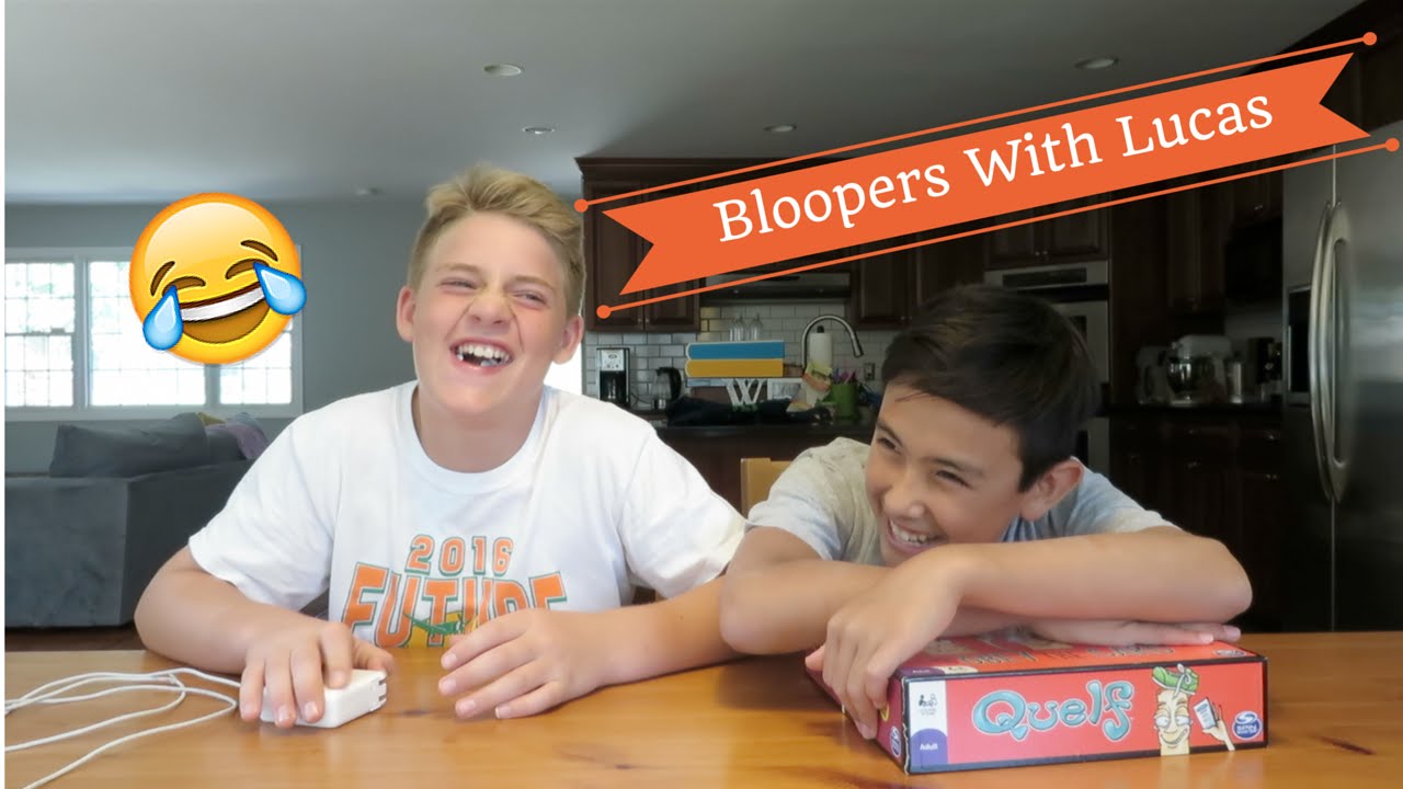 Bloopers and Deleted Scenes With Lucas - YouTube