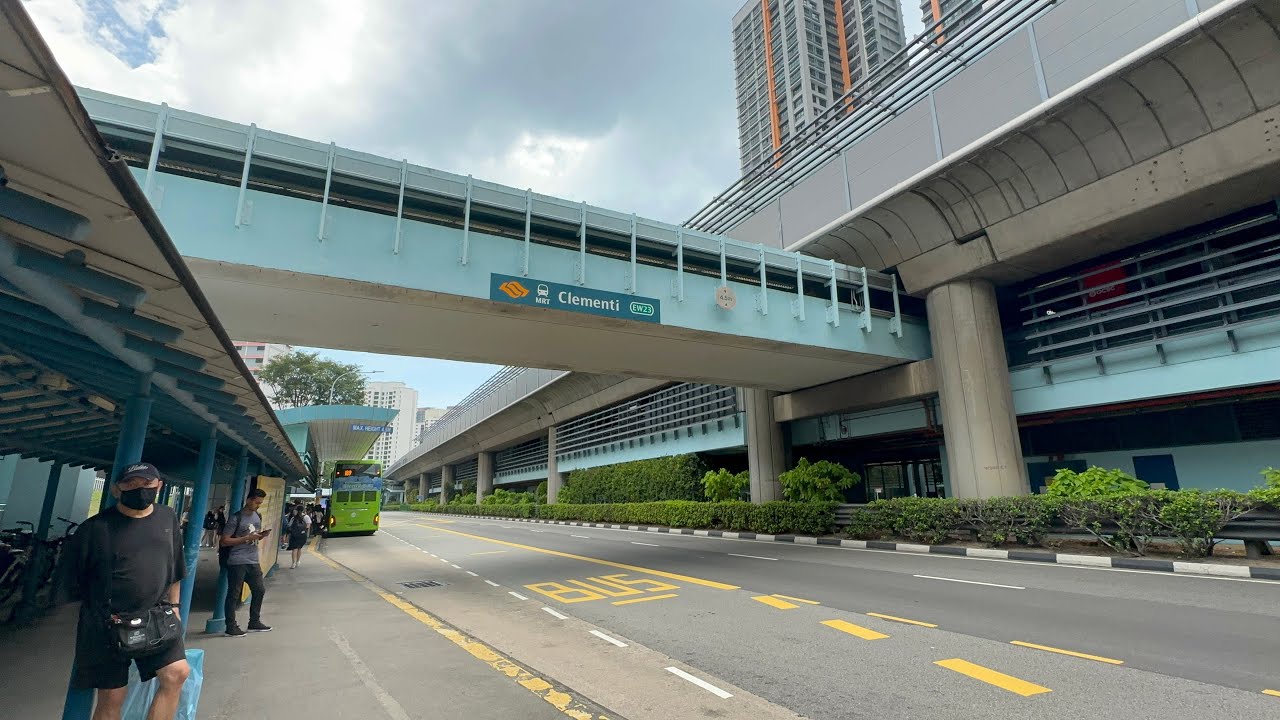 MRTravels on the East West Line: Tour of Clementi MRT Station Exits A-B ...