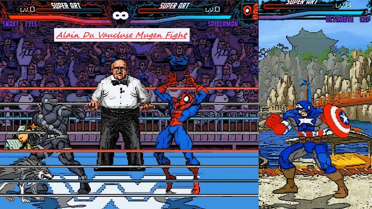 Mugen : Snake Eyes (GI Joe) (Two Battle) (Request) - YouTube