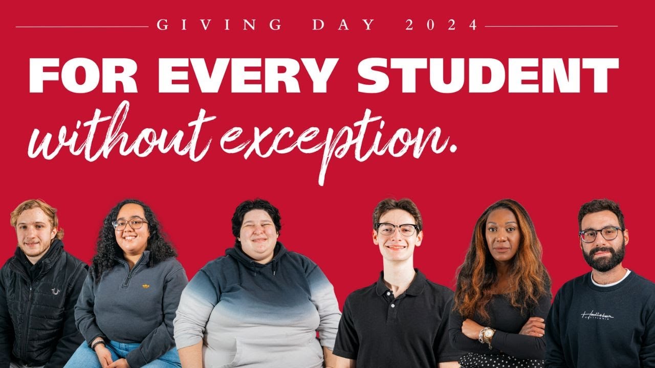 Giving Day 2024: For Every Student Without Exception - YouTube