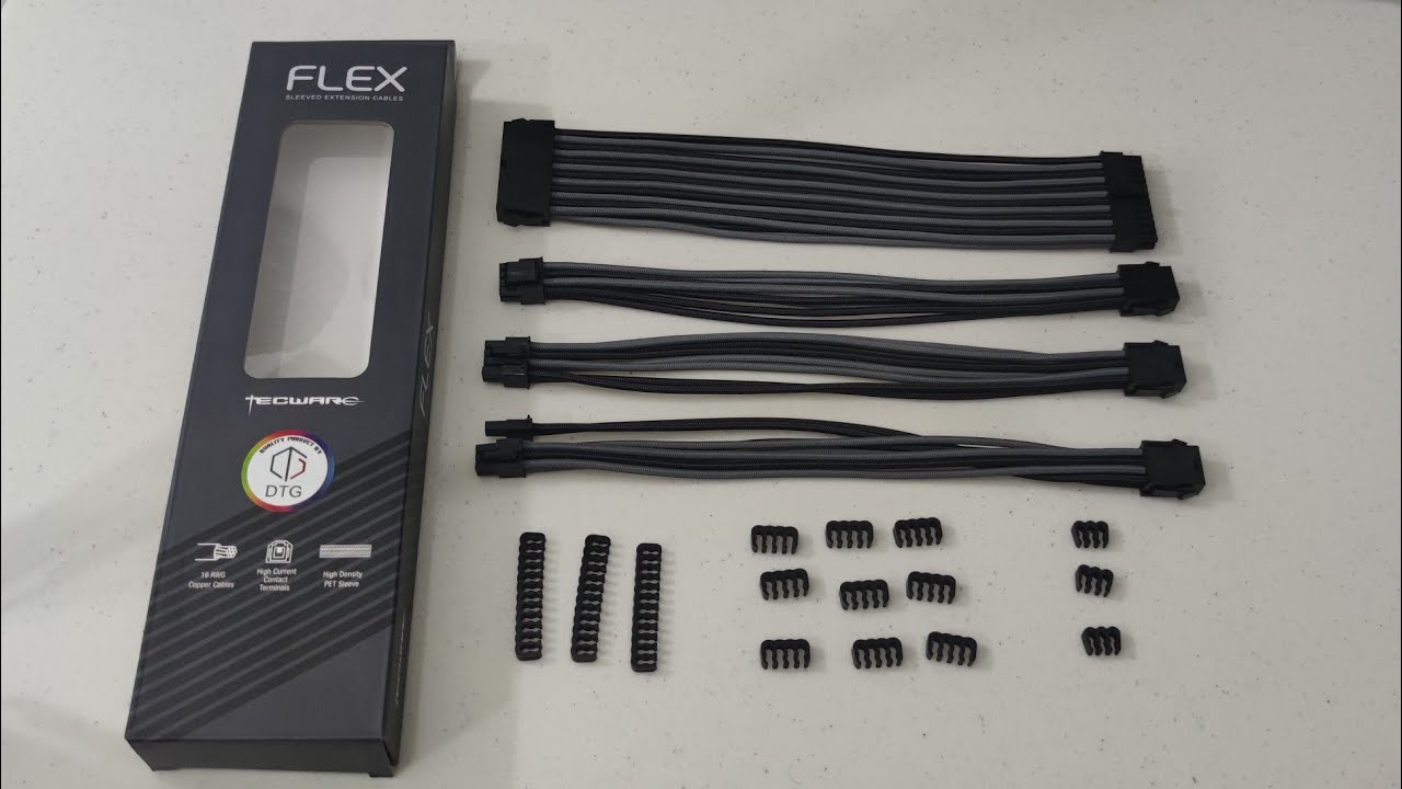 Tecware Flex Black Grey - Unboxing Only - YouTube