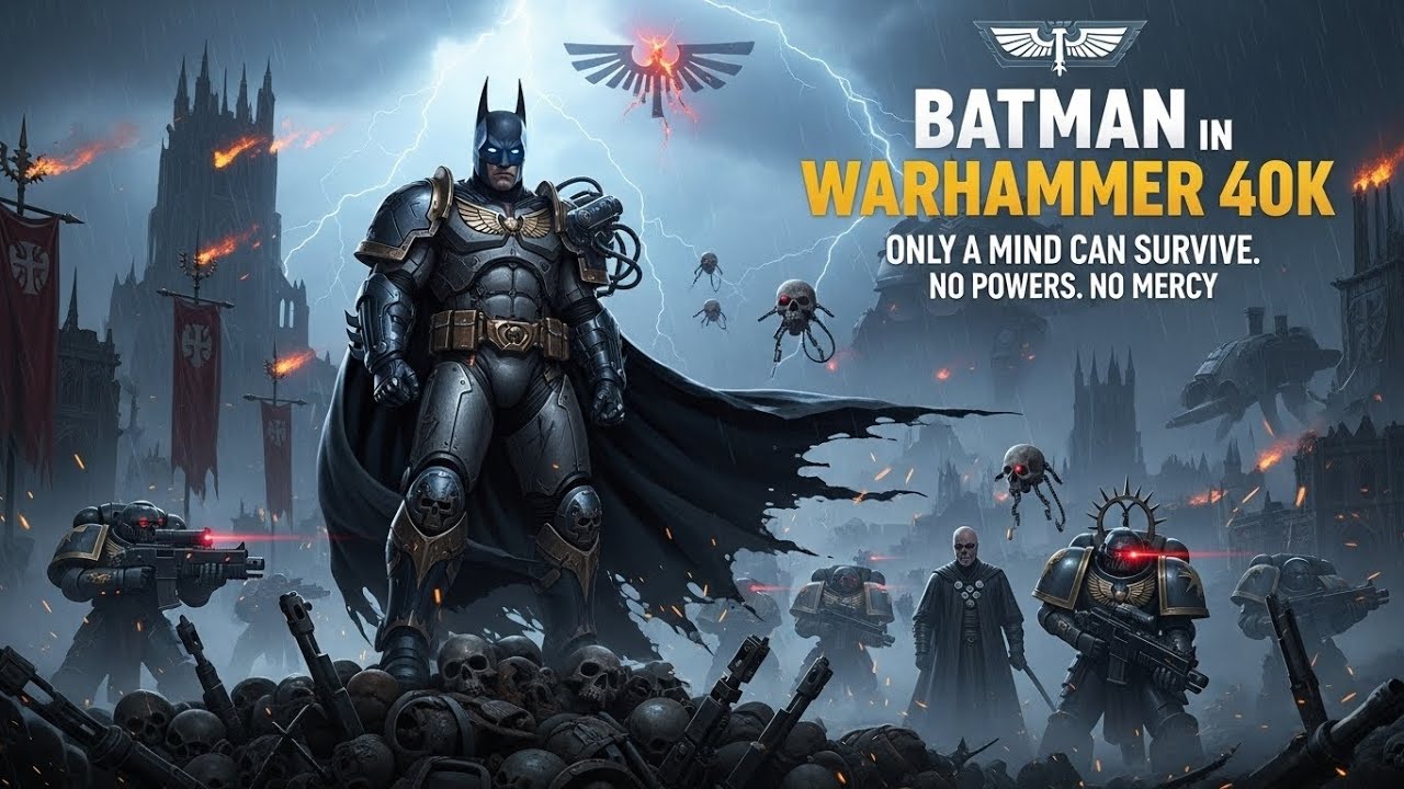 What If Batman Entered Warhammer 40K? - YouTube