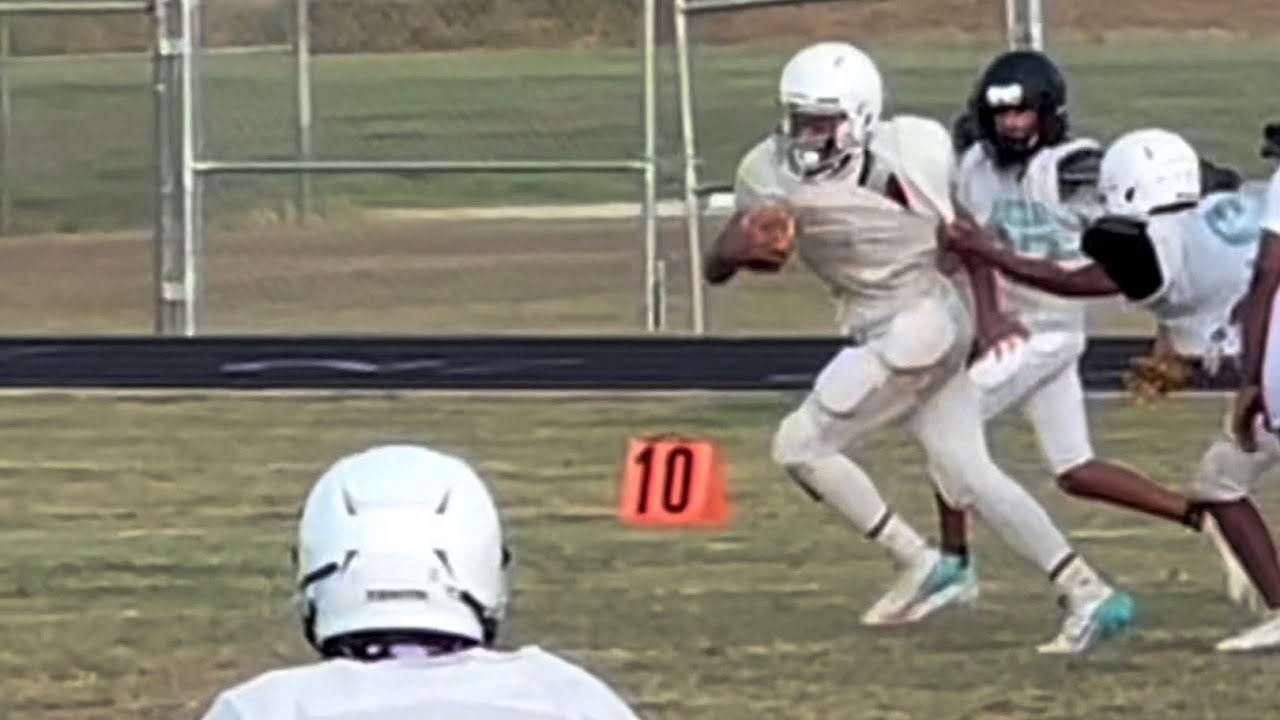First Colony vs Lake Olympia Middle School football Matthew’s first ...