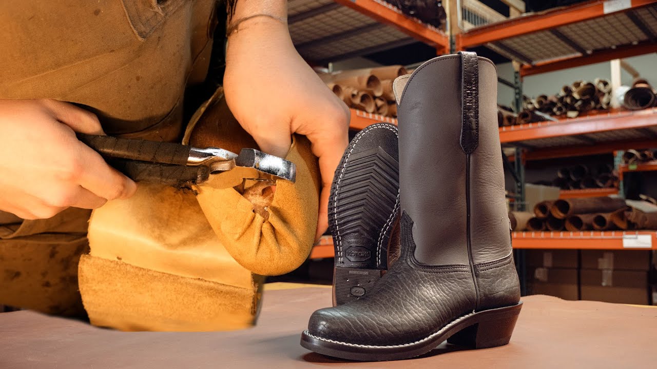 100% Handcrafted! Nicks Palouse Boot Full Build - YouTube