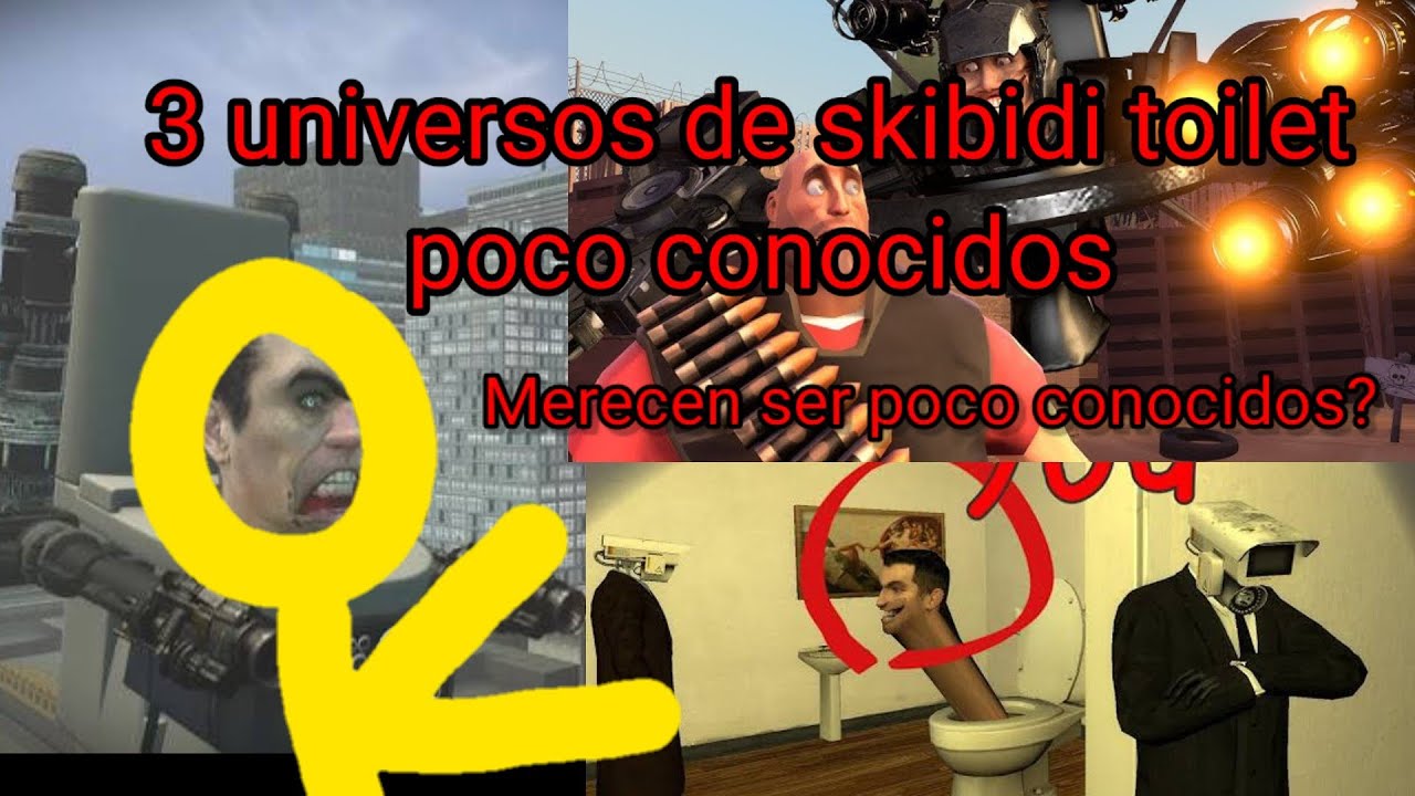 3 universos de skibidi toilet poco conocidos (¿merecen ser olvidados ...