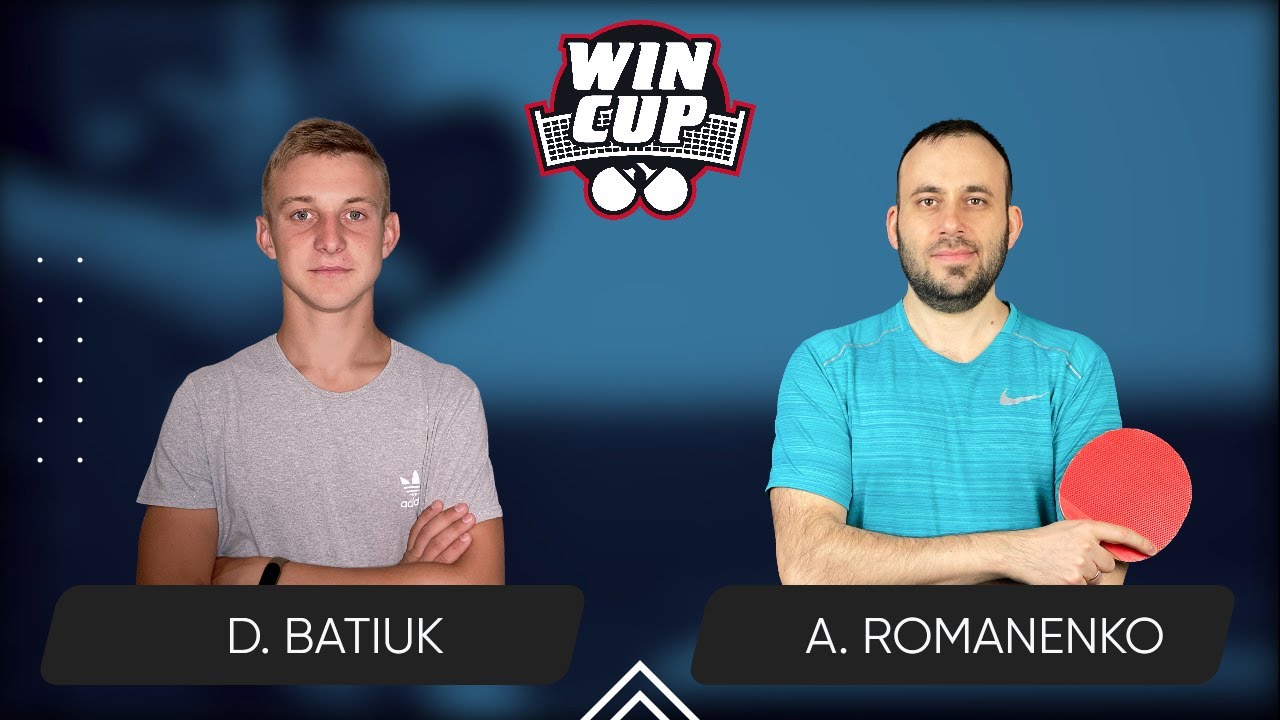 23:30 Dmytro Batiuk - Andrii Romanenko West 5 WIN CUP 08.01.2024 | TABLE TENNIS WINCUP - YouTube