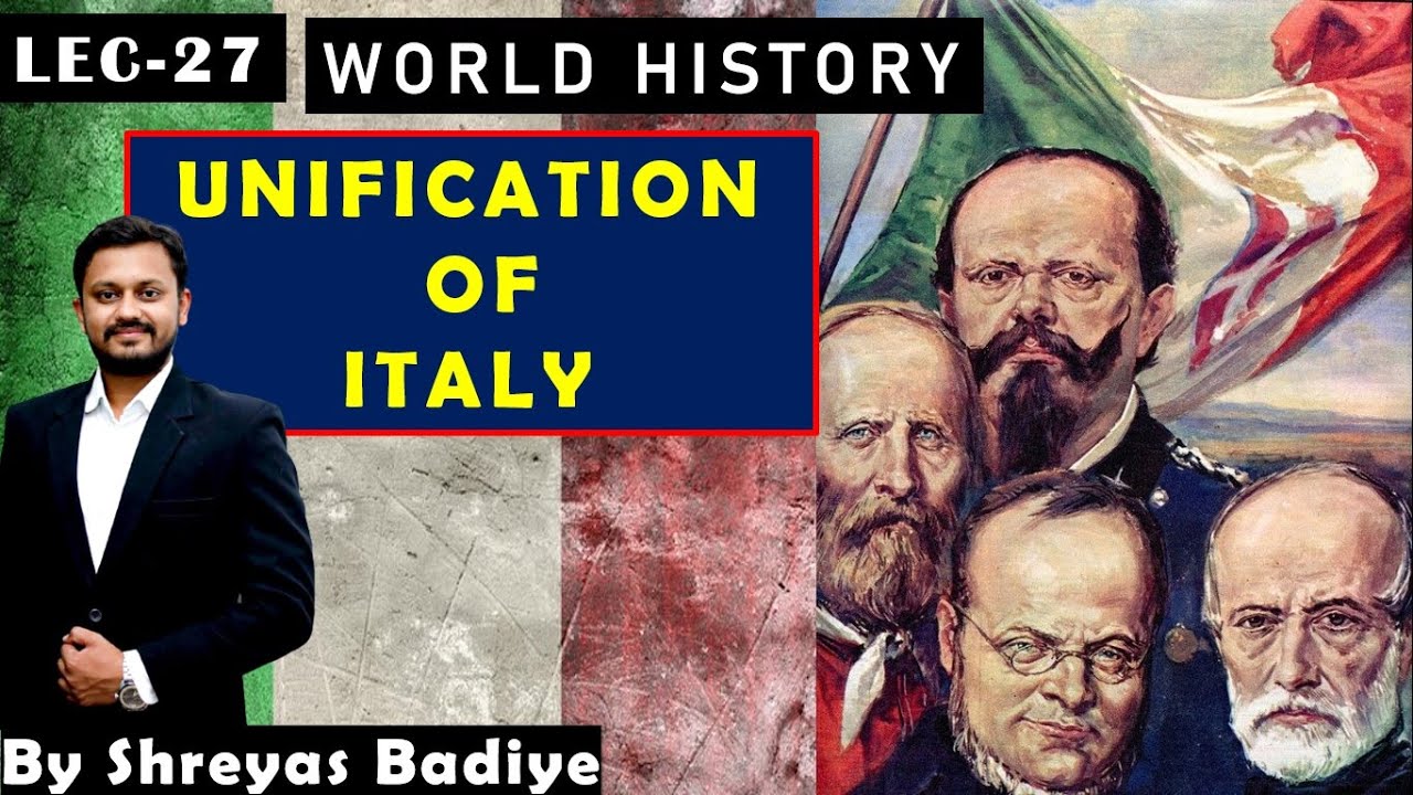 27. Unification of Italy | World History #upsc - YouTube