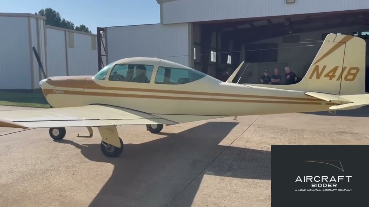 1966 Meyers Aero Commander 200D N418 - YouTube