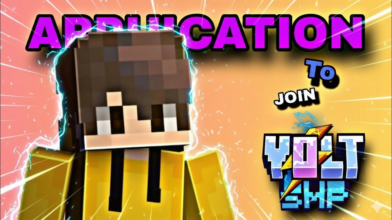 🔥 VOLT SMP – Best Minecraft SMP | Join Now & Apply Today! ⚡ ...