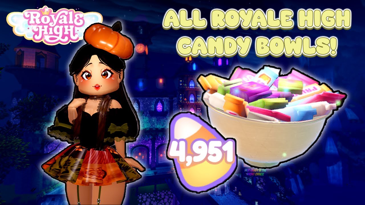ALL ROYALE HIGH CANDY BOWLS 2024 - YouTube