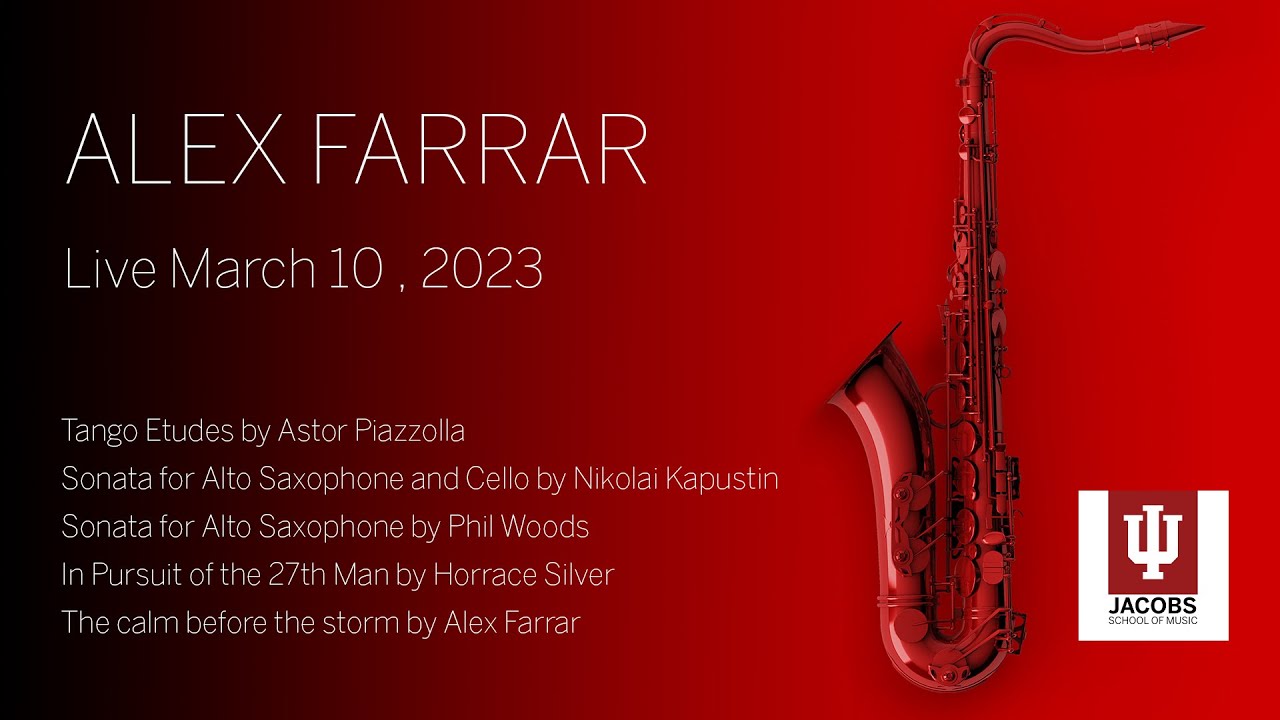 Alex Farrar Full Recital 2023 - YouTube