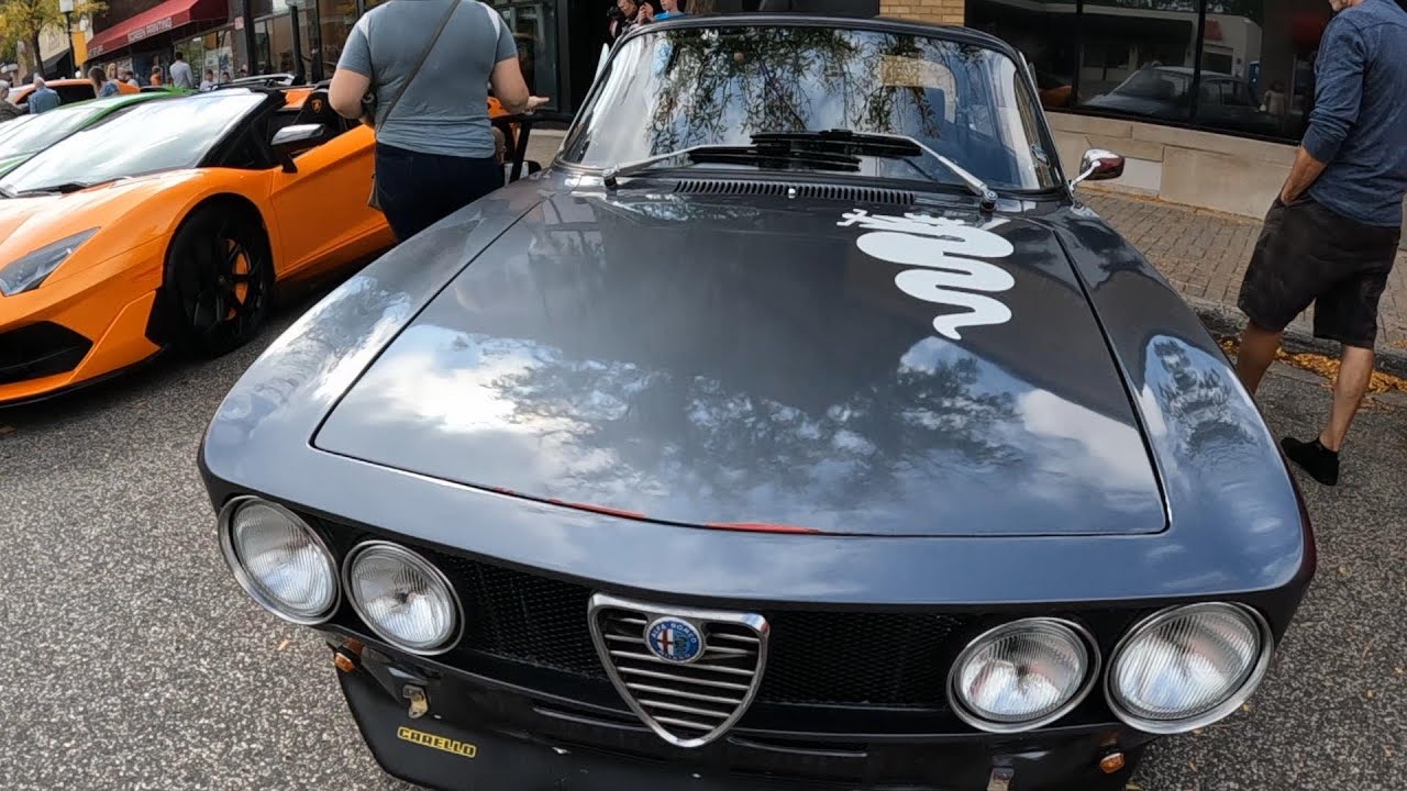 Viva l'Italia! Downtown Robbinsdale Hosts Italian Car Show - YouTube