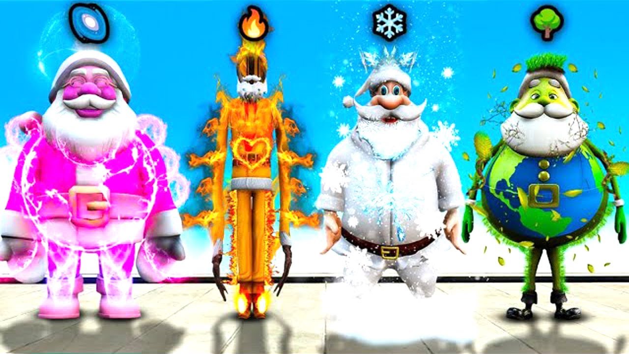 I Found ELEMENTAL " SANTA CLAUSE " in GTA5 | GTA 5 SANTA CLAUSE - YouTube