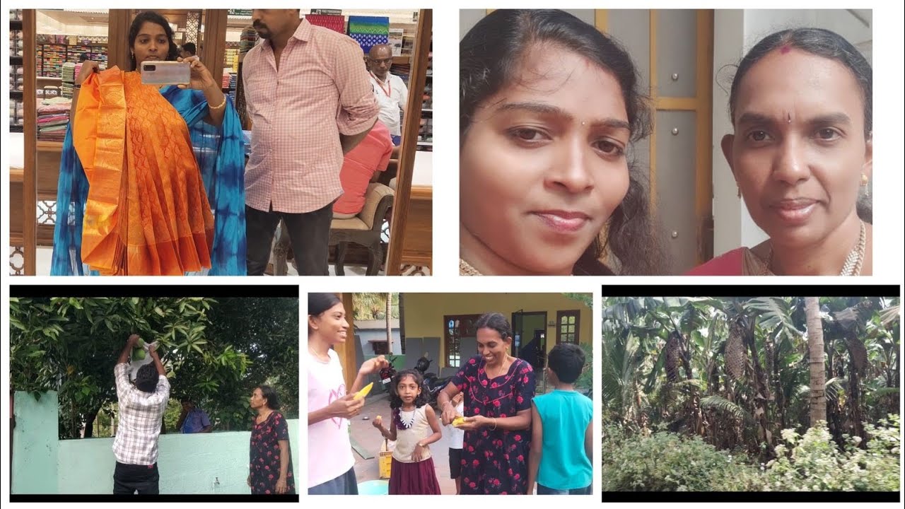 Function mood start😍Pattu saree shopping 😍 Invitation kodukanum - YouTube