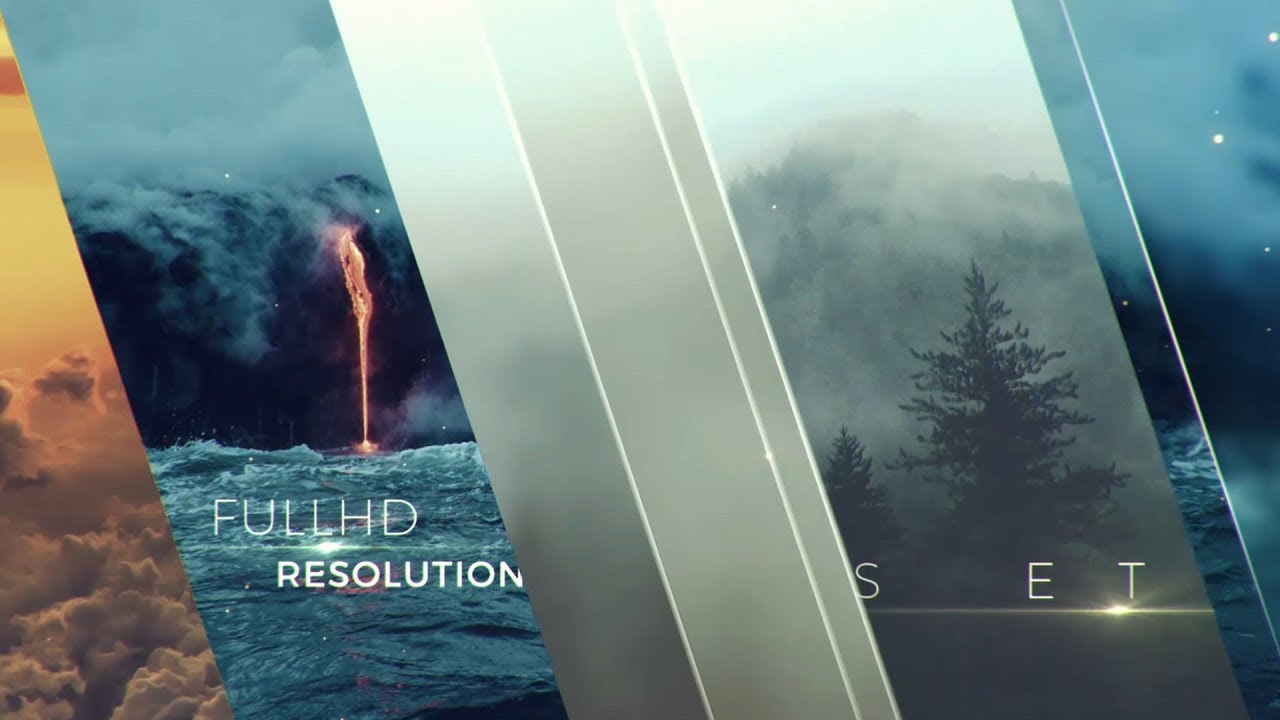 After Effect Elegant Slideshow By Ahmad Creationz Youtube