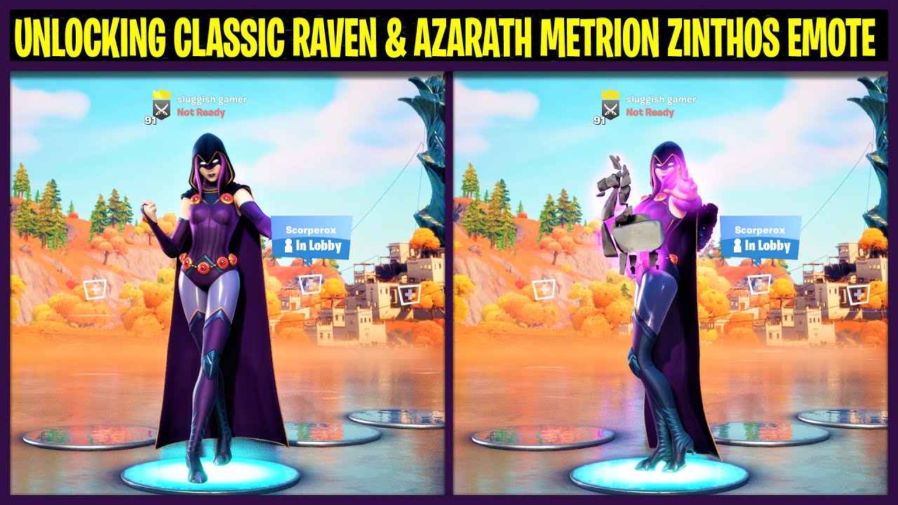 Unlocking Classic Style of Rebirth Raven Skin, Azarath Metrion Zinthos ...