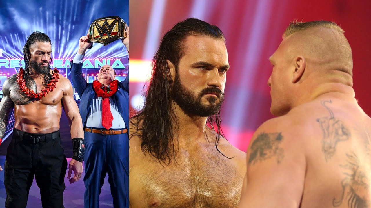 Solo Return Roman Ka Pass, Drew mcintyre Vs Brock Lesnar #breakingnews #wwe - YouTube