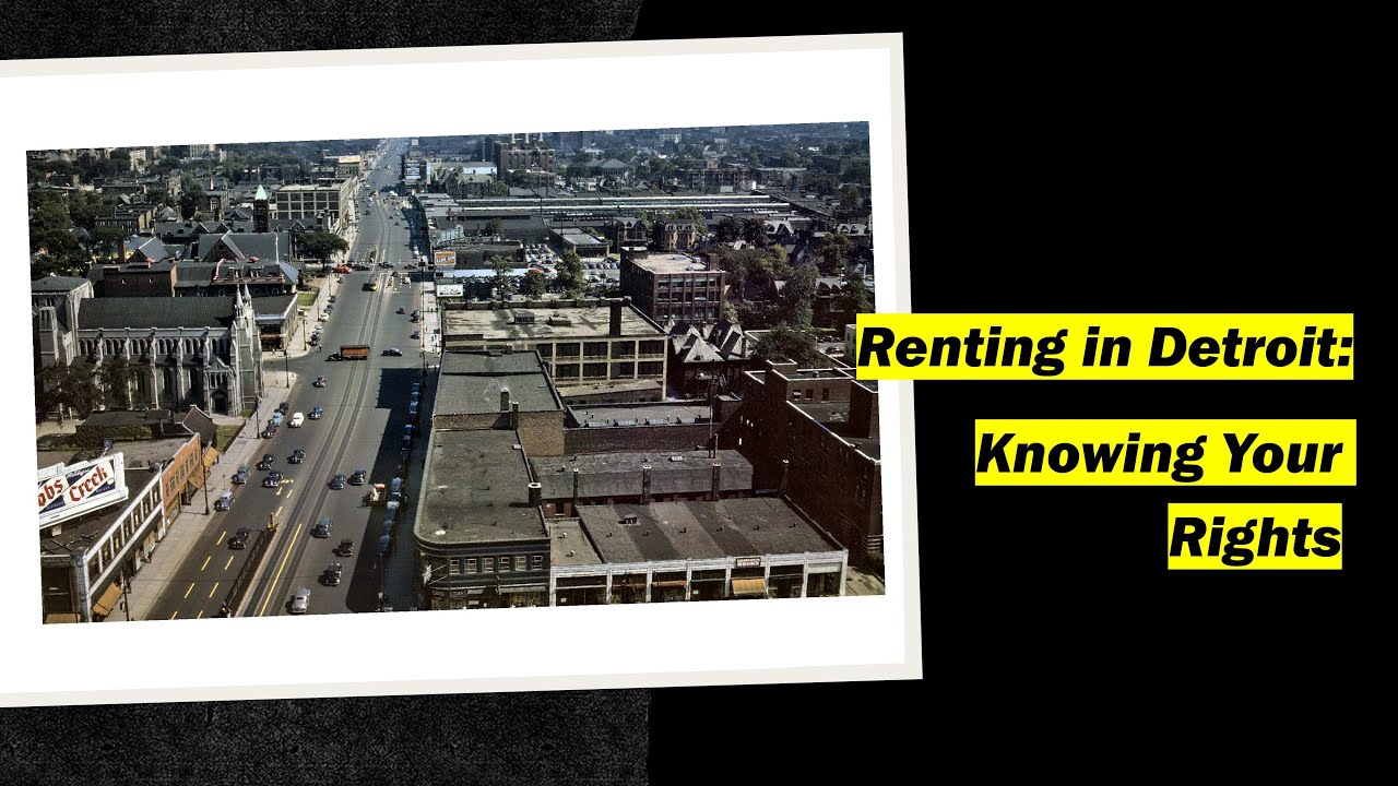 Renting in Detroit: Know Your Fair Housing Rights - YouTube