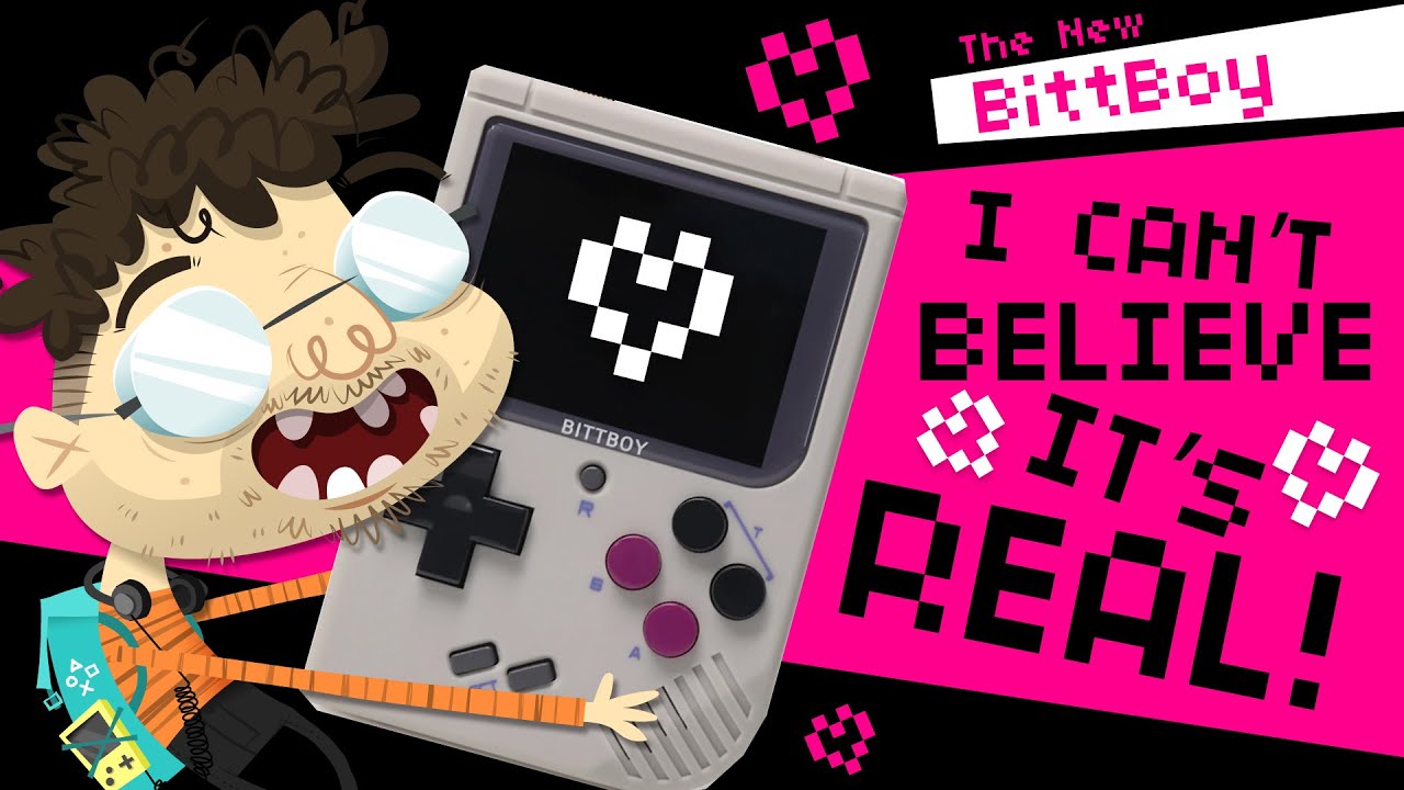 I found the PERFECT GAMEBOY! The New BITTBOY v3.5 - YouTube