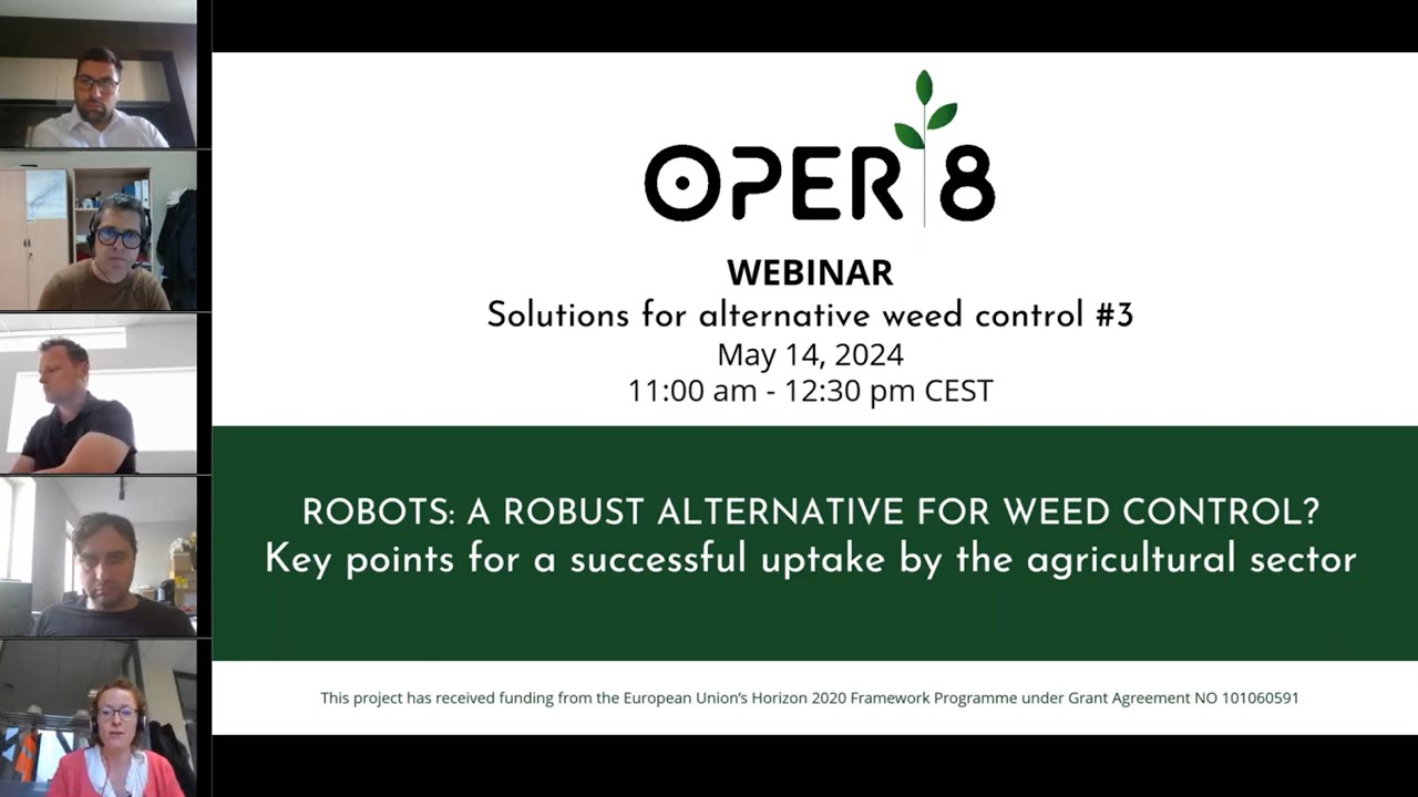 #3 Robots A robust alternative for weed control Solutions for ...