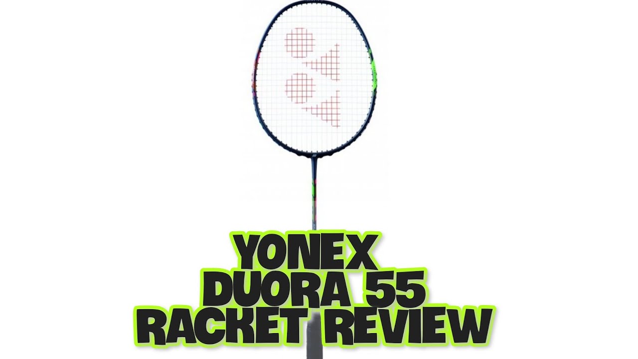 Yonex Duora 55 badminton racket review - YouTube