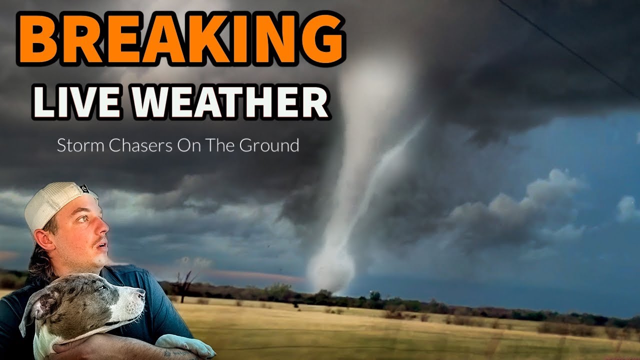 LIVE - TORNADO CHASE - IN/OH/MI - LIVE STORM CHASERS ON THE GROUND ...