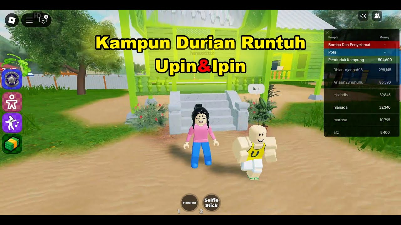 Roblox - Kampung Durian Runtuh Upin & Ipin - Durian Runtuh Village ...