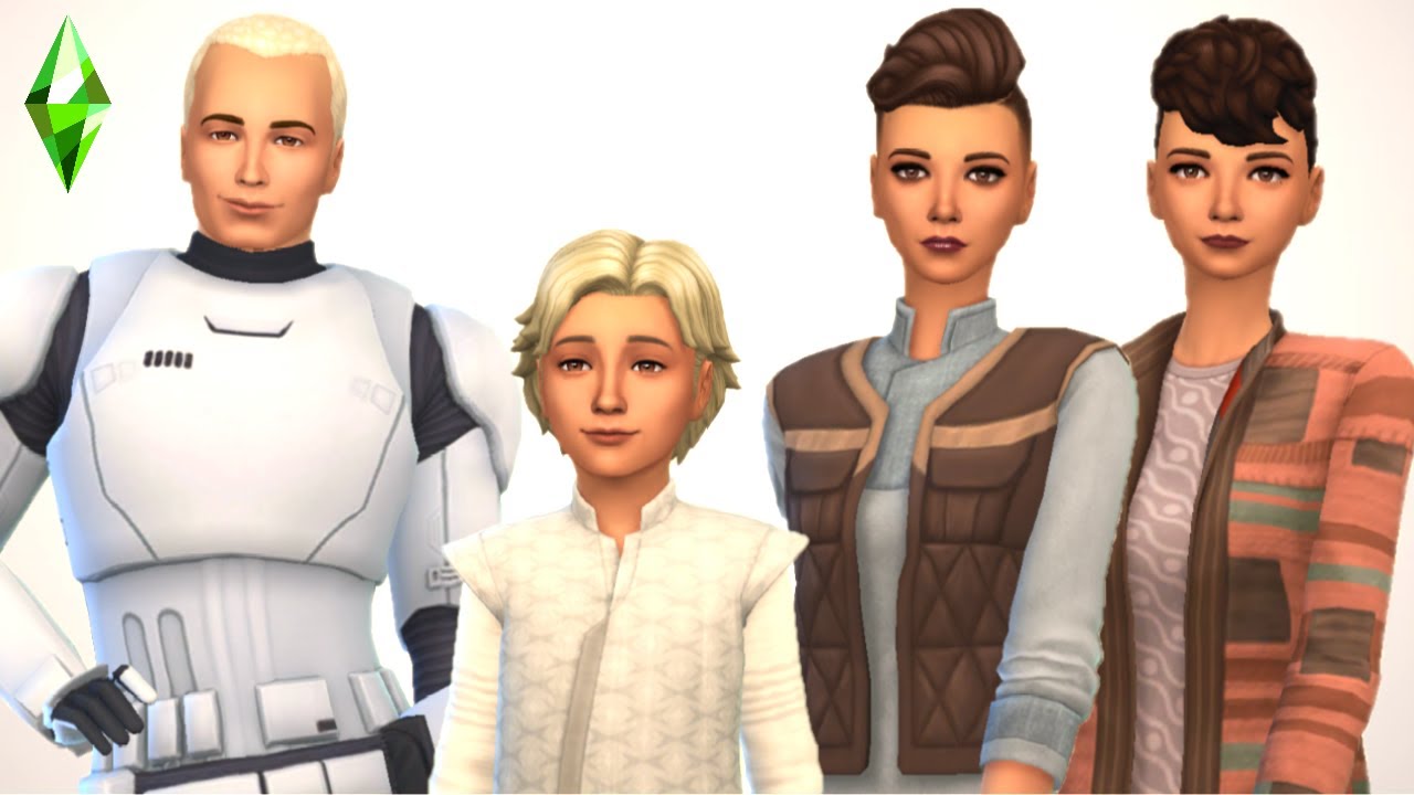 Rex, Omega, Rafa & Trace [The Bad Batch] : Create a Sim I Sims 4 - YouTube