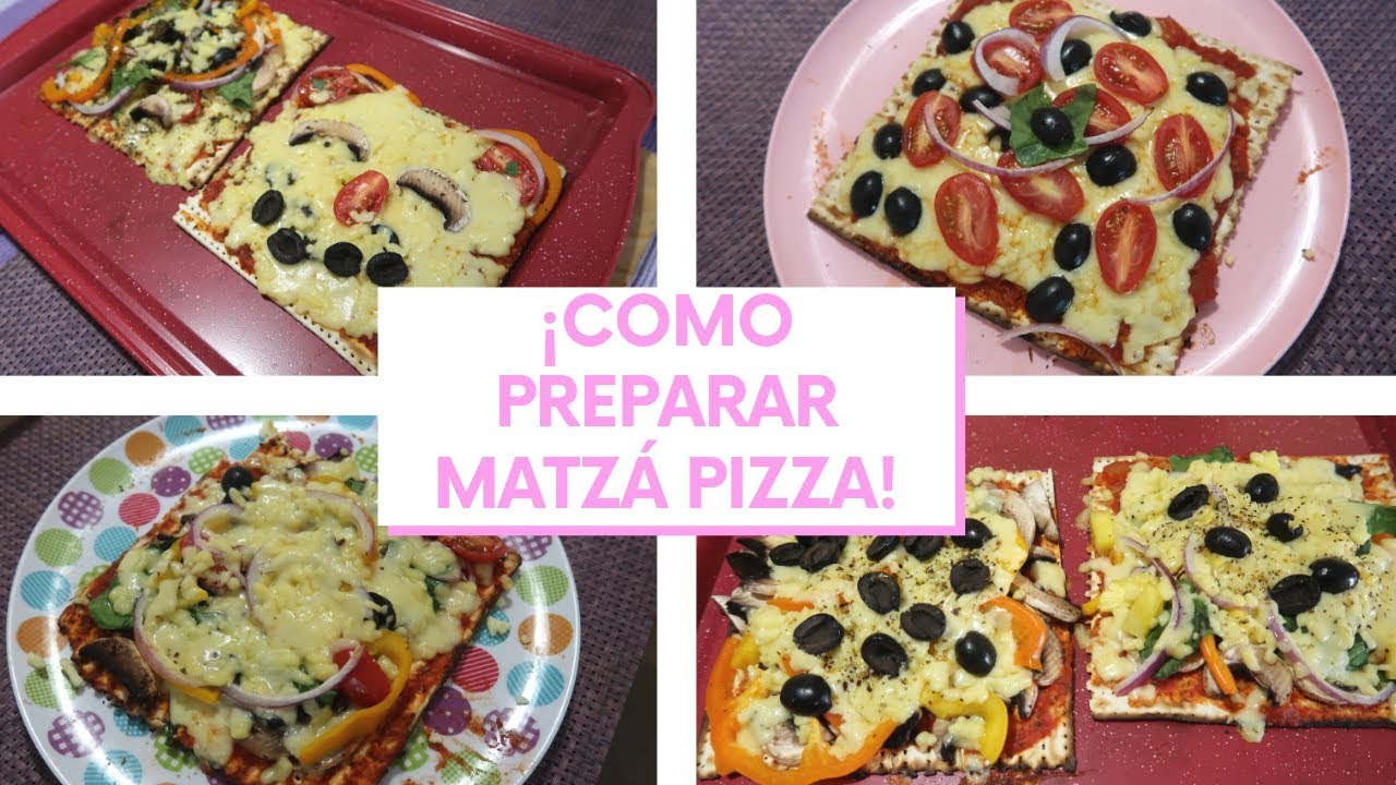 #matzapizza #passovermatzah Como Preparar Maztzá Pizza|How to Make ...