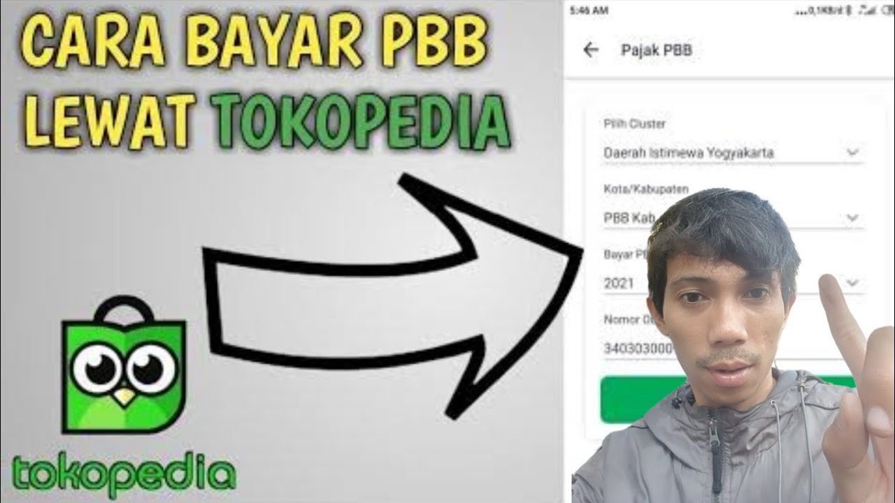 cara bayar pbb(pajak bumi dan bangunan) di tokopedia - YouTube