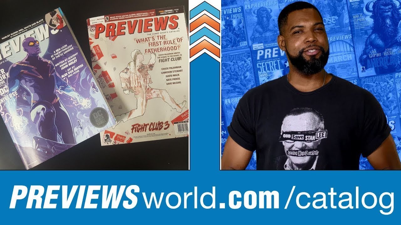 Take A Look Inside November's PREVIEWS Catalog - YouTube