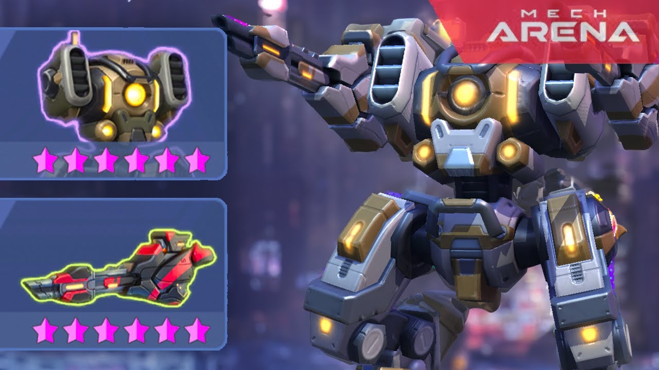 Back to the Future: Redeemer Longarm 12 ~ Mech Arena - YouTube