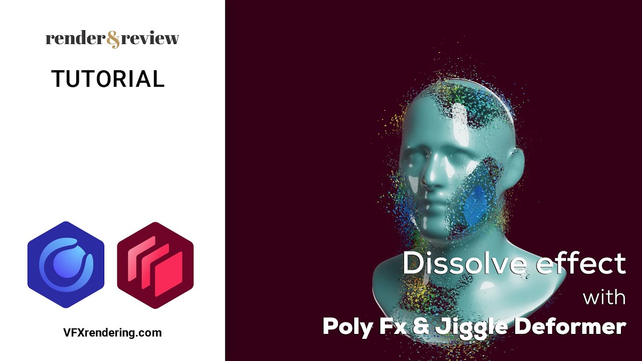 Dissolve Effect with PolyFX & Jiggle Deformer (Cinema 4D) | Tutorial ...