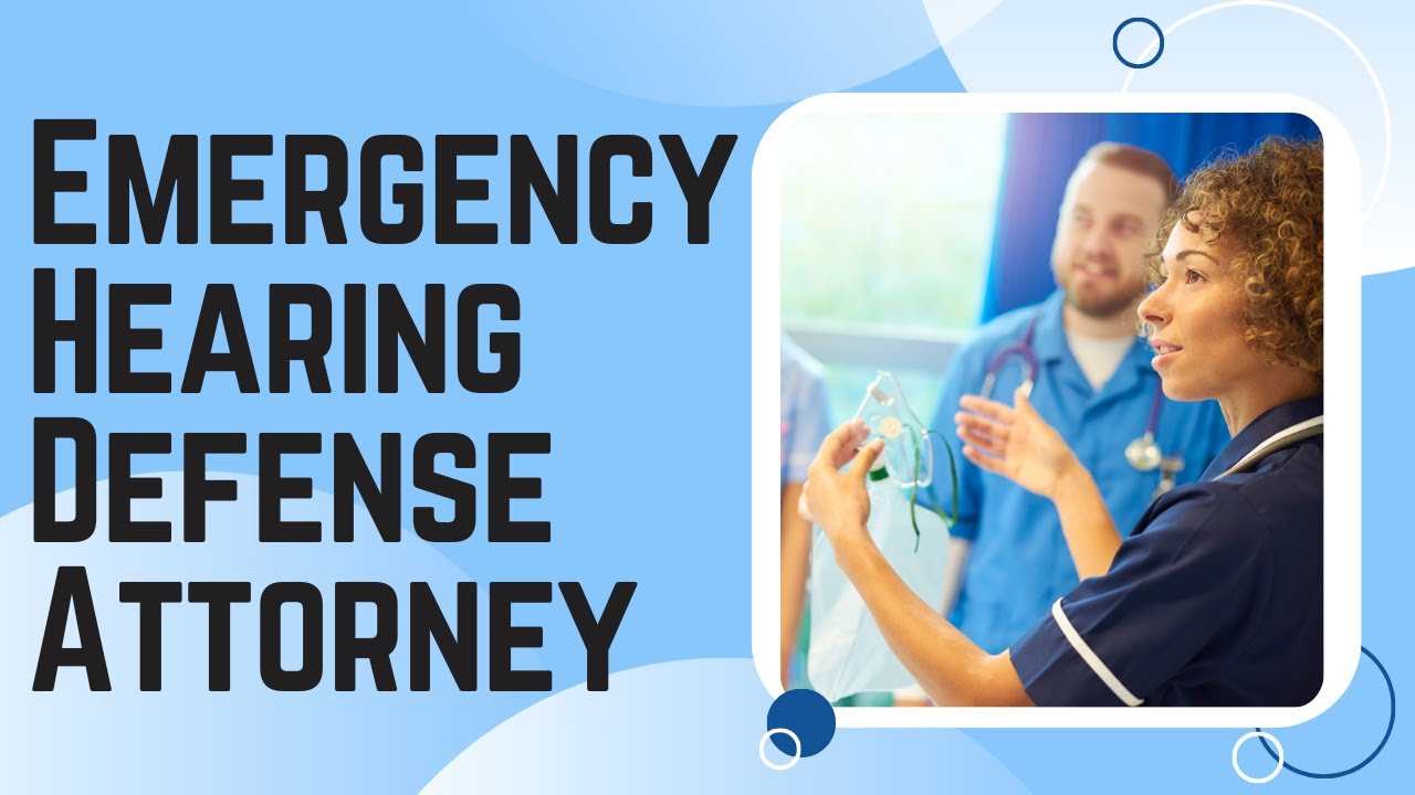 Emergency Hearing Representation - YouTube