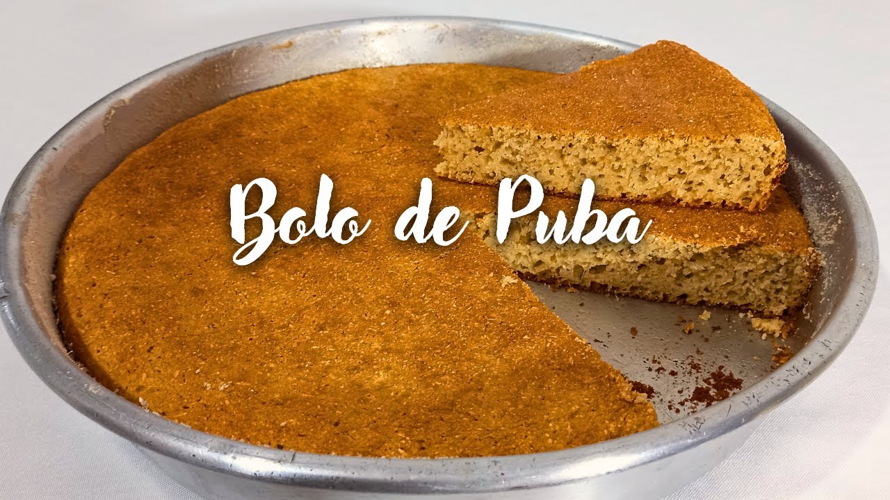 BOLO DE PUBA COM ERVA DOCE / RECEITA ESPECIAL PARA SEMANA SANTA. - YouTube